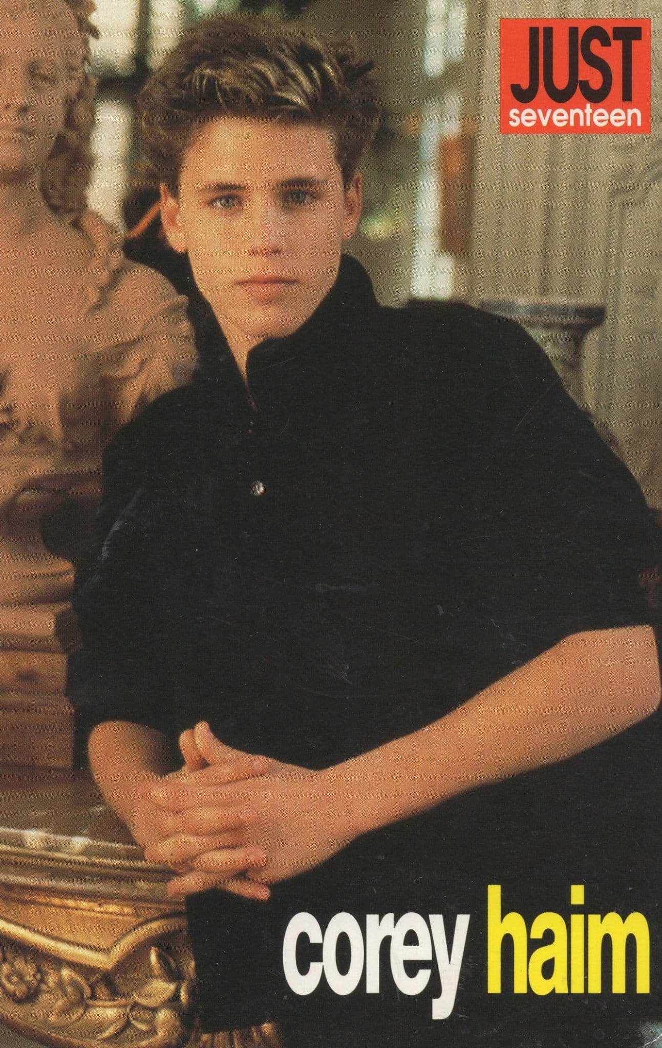 Corey Haim The Lost Boys Pop Singer Rare Just Seventeen Postcard ...