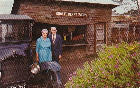 California Ghost Town The Old Berry Stand Knott's Berry Farm 1964 ...
