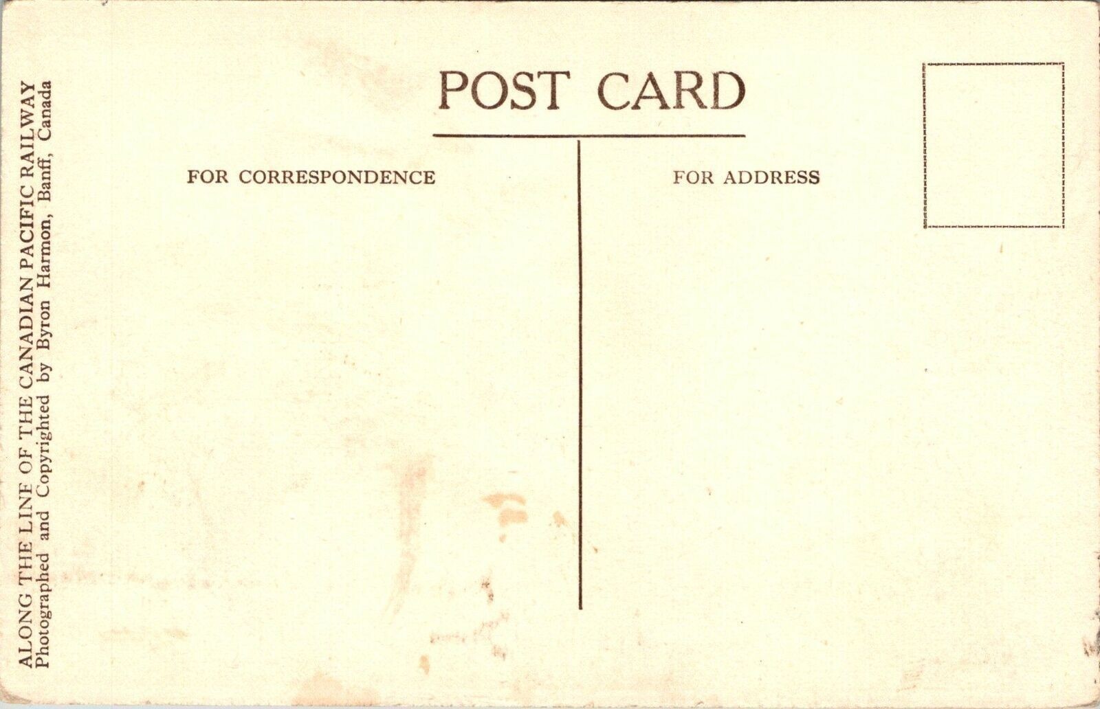 Vintage Postcard Mount Rundle and Vermillion Lakes Banff Alberta Canada ...