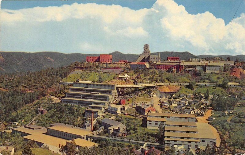 Lead South Dakota 1960s Postcard Homestake Gold Mine | United States ...