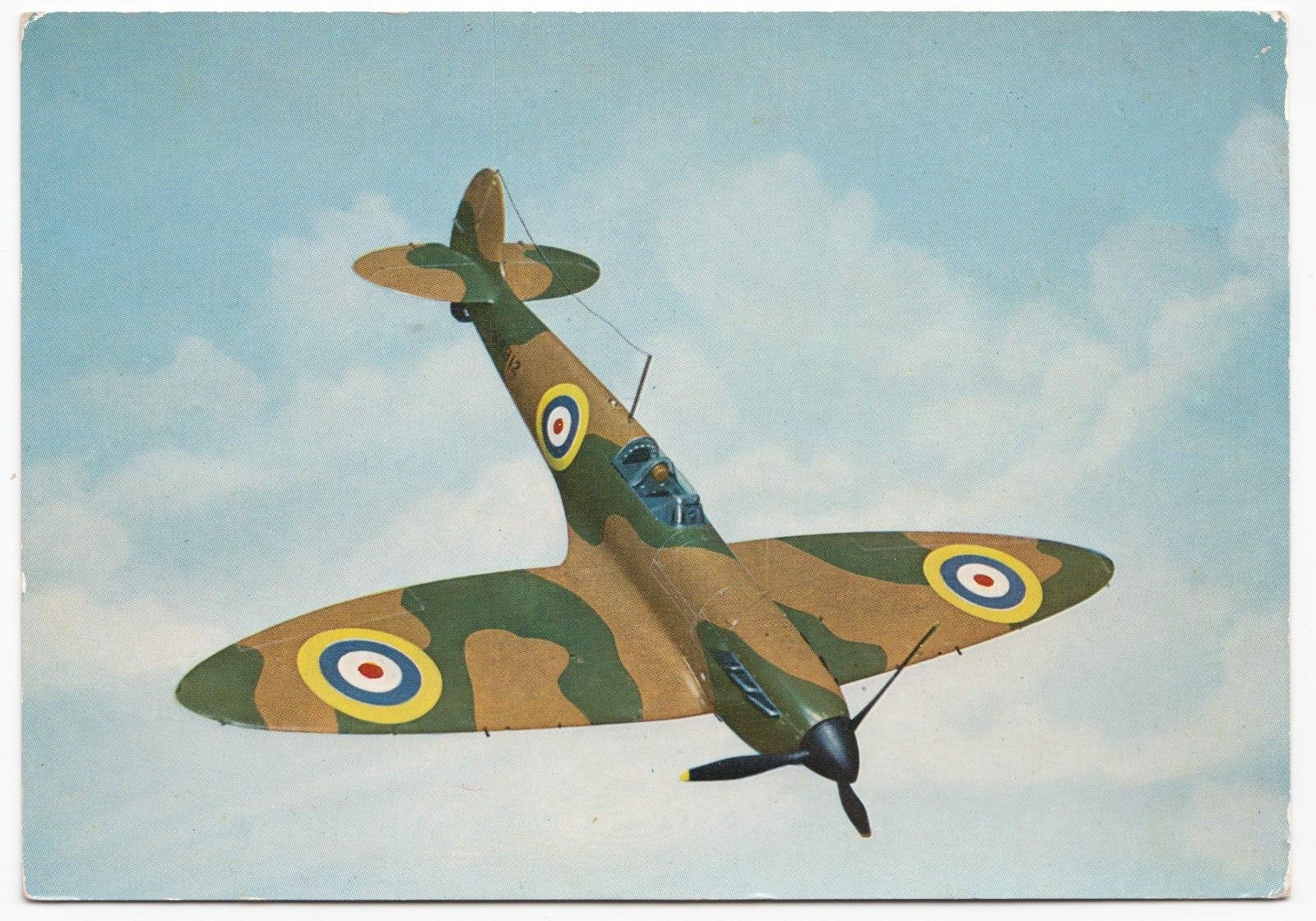 Aviation; Supermarine Spitfire (Science Museum Model) PPC Unposted, c ...