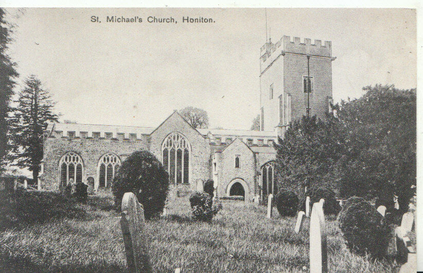 Devon Postcard - St Michael's Church - Honiton - Ref TZ2018 | Europe ...