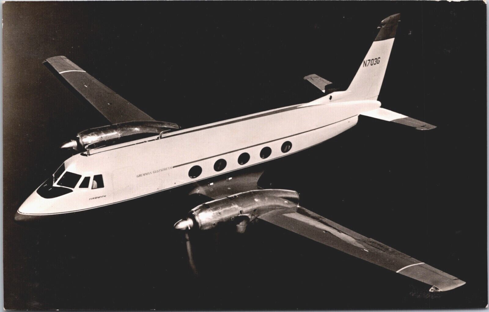 Grumman Gulfstream USA Aircraft Vintage RPPC 09.57 | United States ...