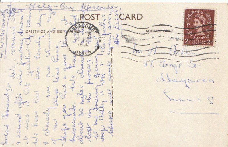 Devon Postcard - Raparee Cove - Ilfracombe - Ref 3301A | Europe ...