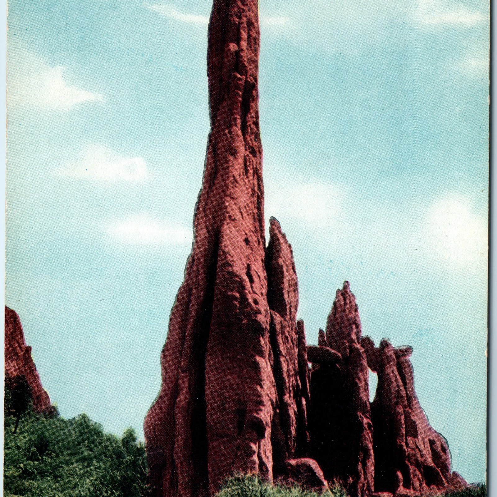 c1910s Colorado Springs, CO Three Graces Garden Gods Rock Formation PC ...