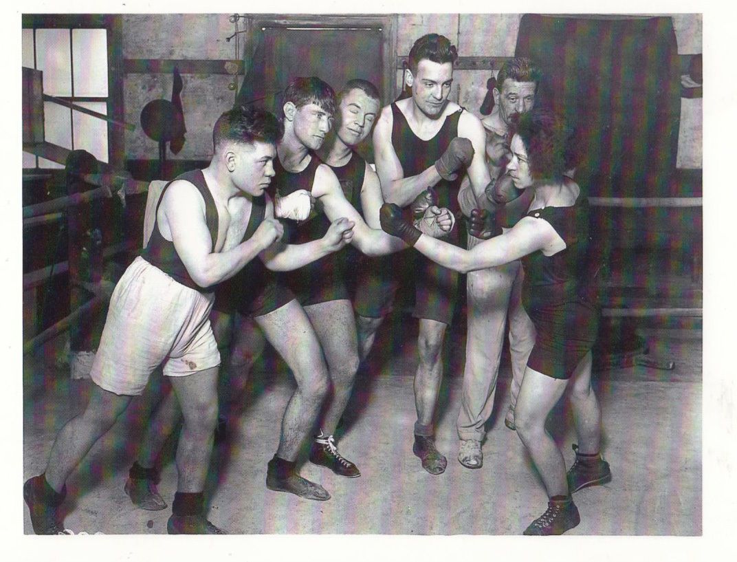 Underground Boxing Class Boxer 1920s Training Award Winning Real Photo ...