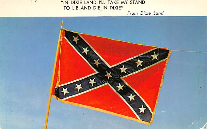 Dixieland for me, Confederate battle flag USA Civil War 1964 | Topics ...