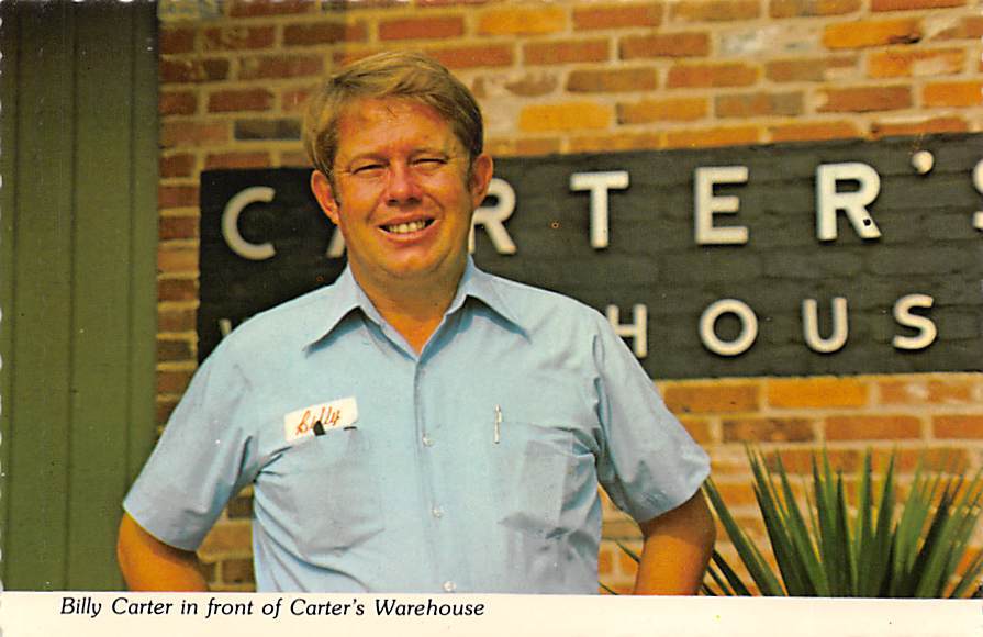 Billy Carter In Front Of Billy Carter In Front Of , Carter'S Warehouse | Topics - Politics ...