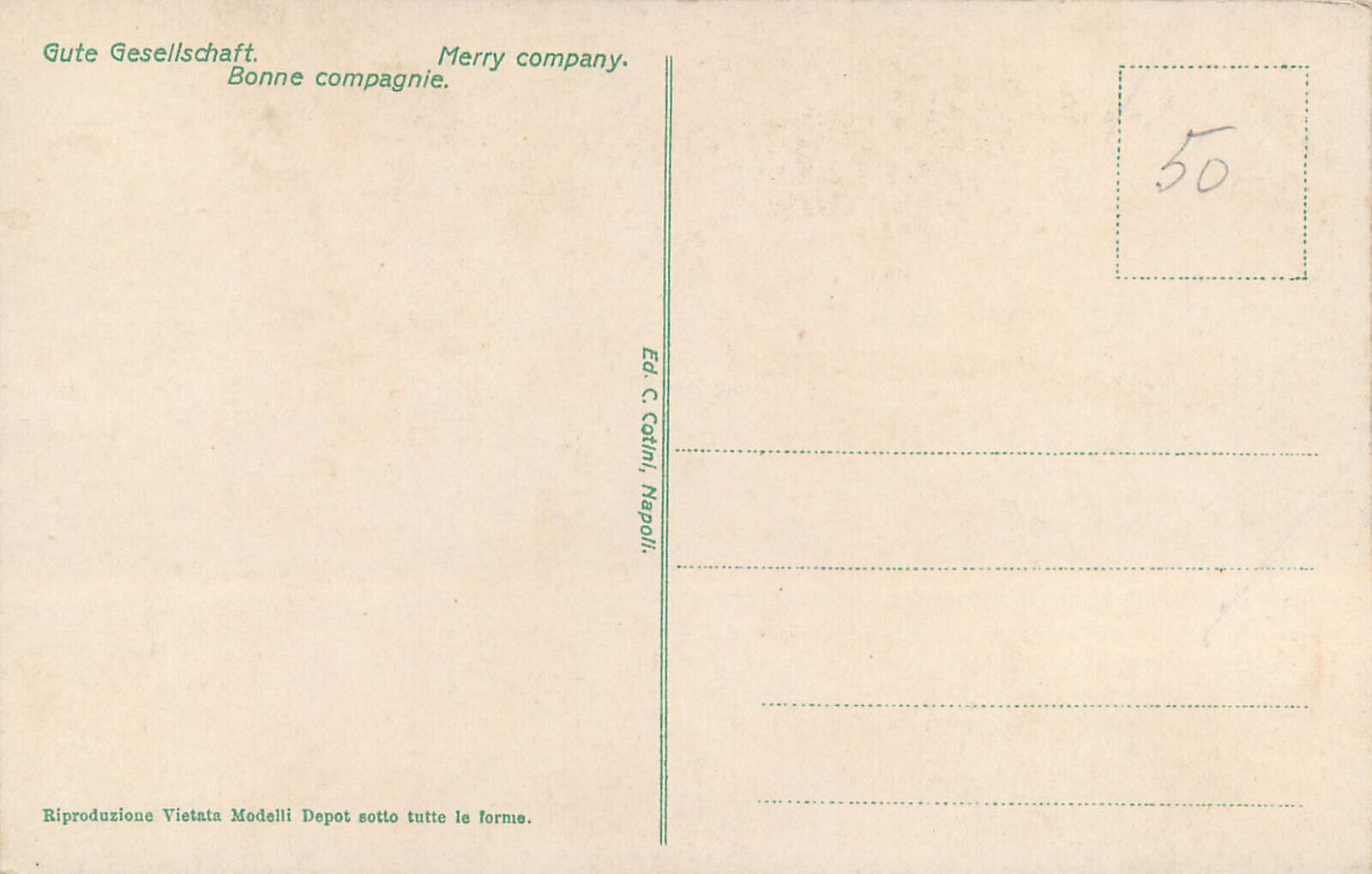 Neapolitan children types good comrades vintage postcard | Africa ...