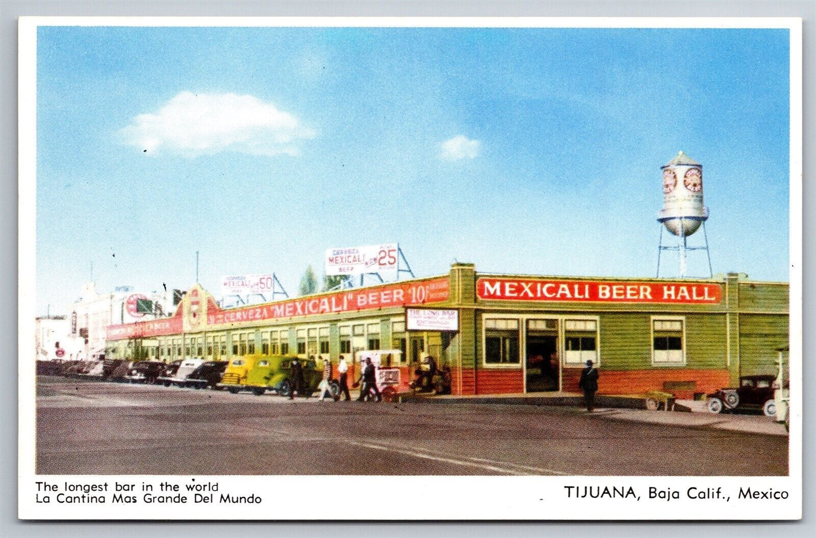 Mexicalli Beer Hall Longest Bar In The World Tijuana Baja California ...