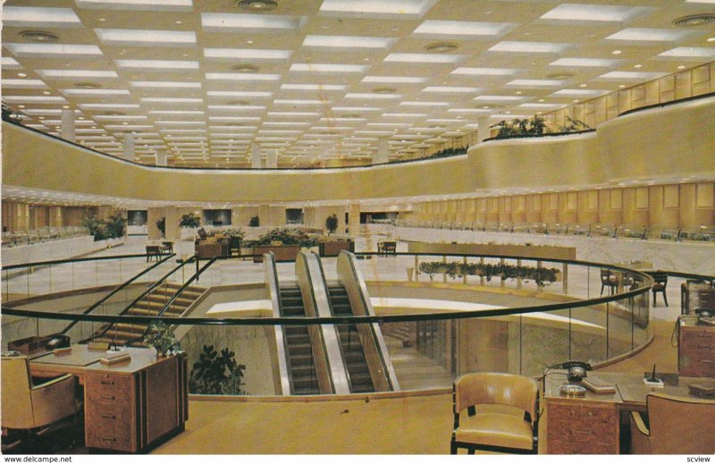 DALLAS, Texas, 1950-60s; Banking Floor, Republic National Bank | Topics ...