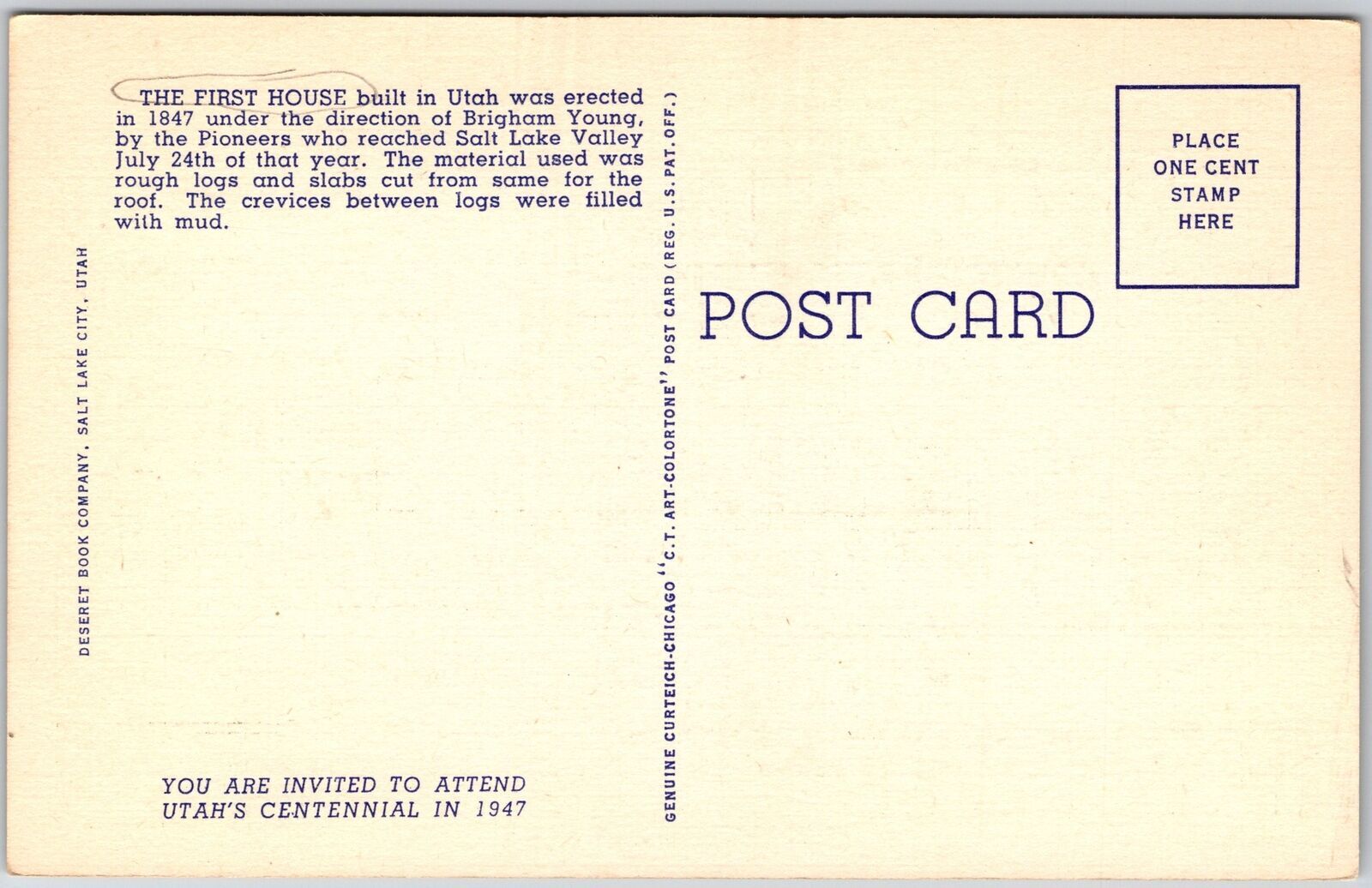 First House Built In Utah Under Pergola On Temple Block Salt Lake City ...