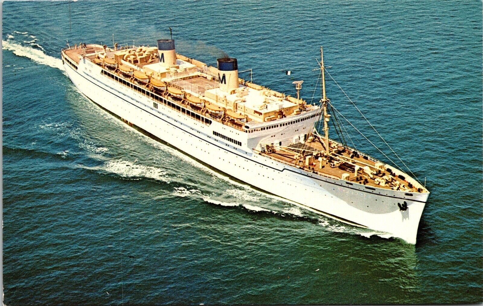 Ss Lurline Matson Lines Luxury Liner Ship Los Angeles Honolulu Hi ...