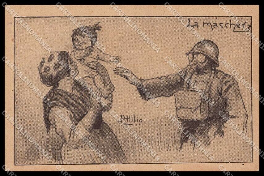 WWI WW1 Italian Propaganda Attilio Corpo Armata di Verona cartolina ...