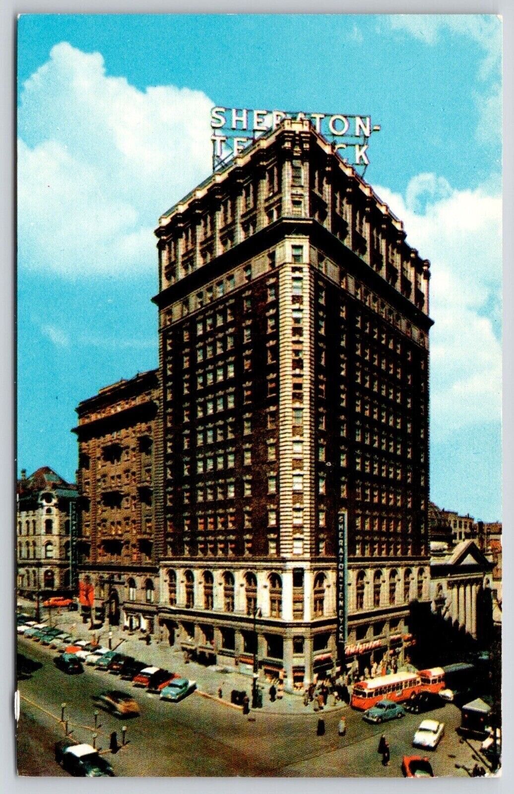 Sheraton Ten Eyck Hotel State Chapel Sts Albany NY New York Postcard ...
