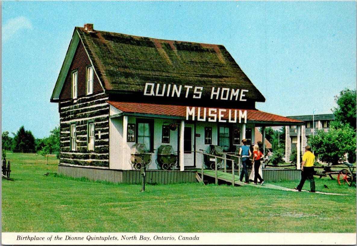 Canada Ontario North Bay Birthplace Of The Dionne Quintuplets Quints ...