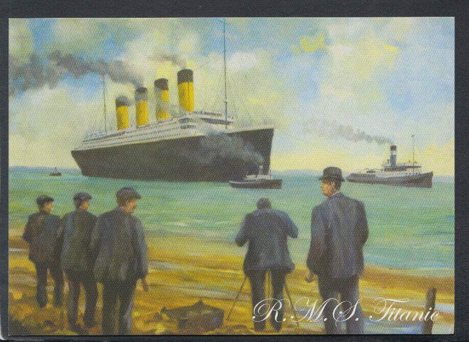 Shipping Postcard - R.M.S.Titanic - The Three Tugs (Repro) T86 | Other ...