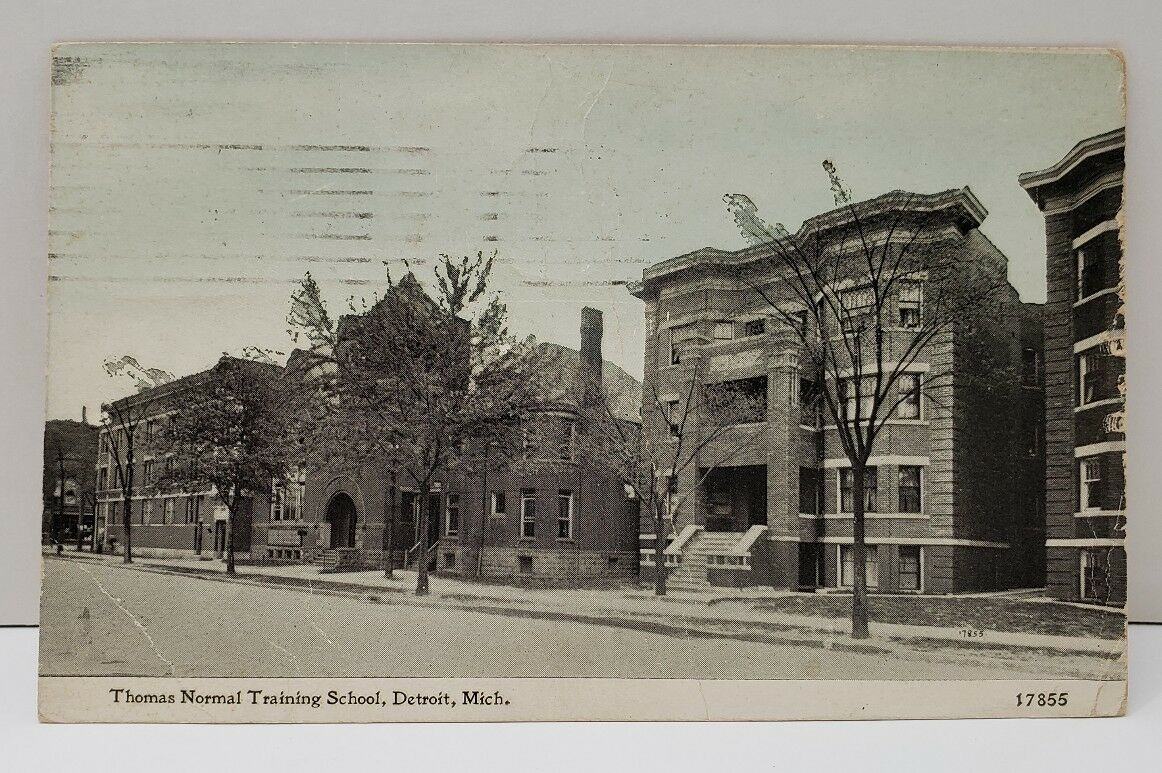 Detroit Michigan Thomas Normal Training School 1914 to Cape May ...