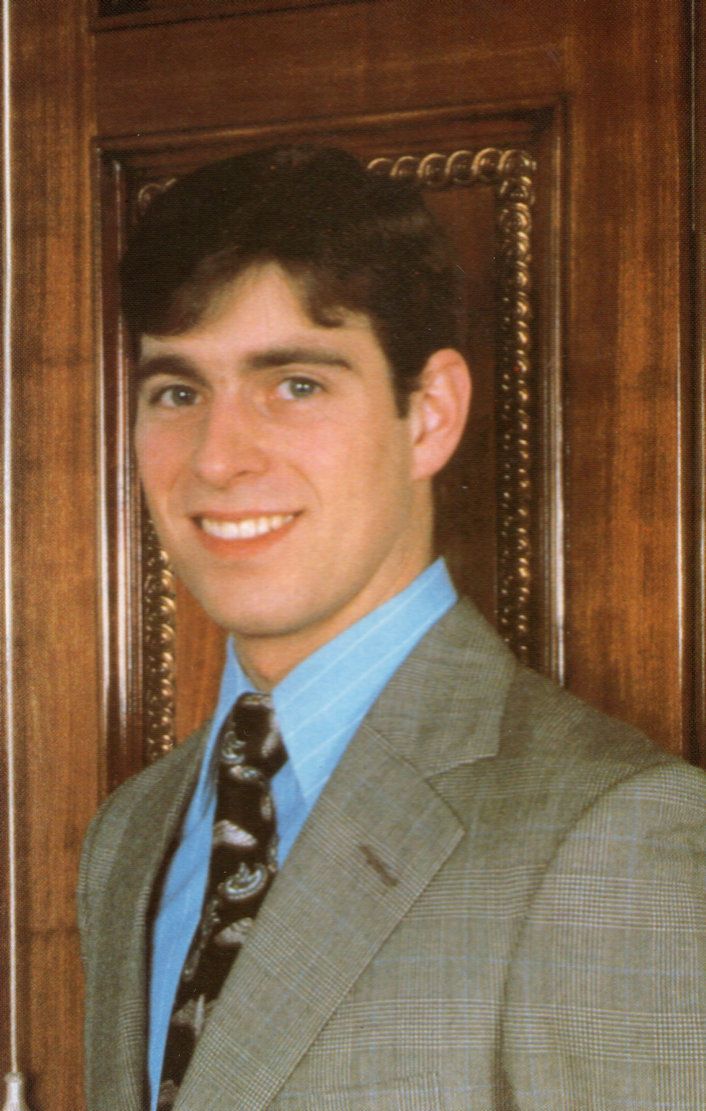 Prince Andrew 1982 Birthday Portrait Royal Family Postcard | Topics ...