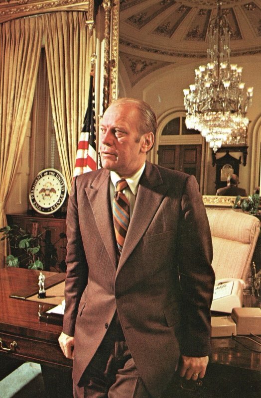 Postcard President Gerald R. Ford Address to Joint Session of Congress ...