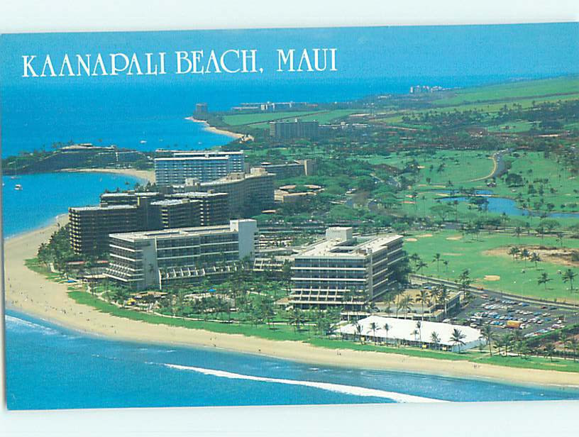 1980's BEACH SCENE Maui Hawaii HI AE9238 | United States - Hawaii ...