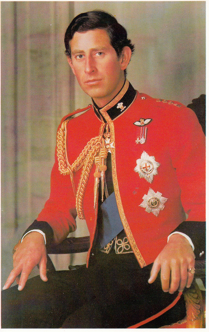 Repro Royalty Royal Wedding Souvenir Prince Charles Colonel in Chief ...