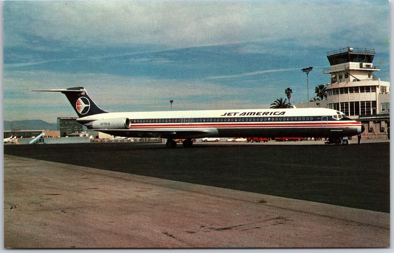 Airplane Jet America McDonnel Douglas Super 80 L.A. Shortcut-Jet ...