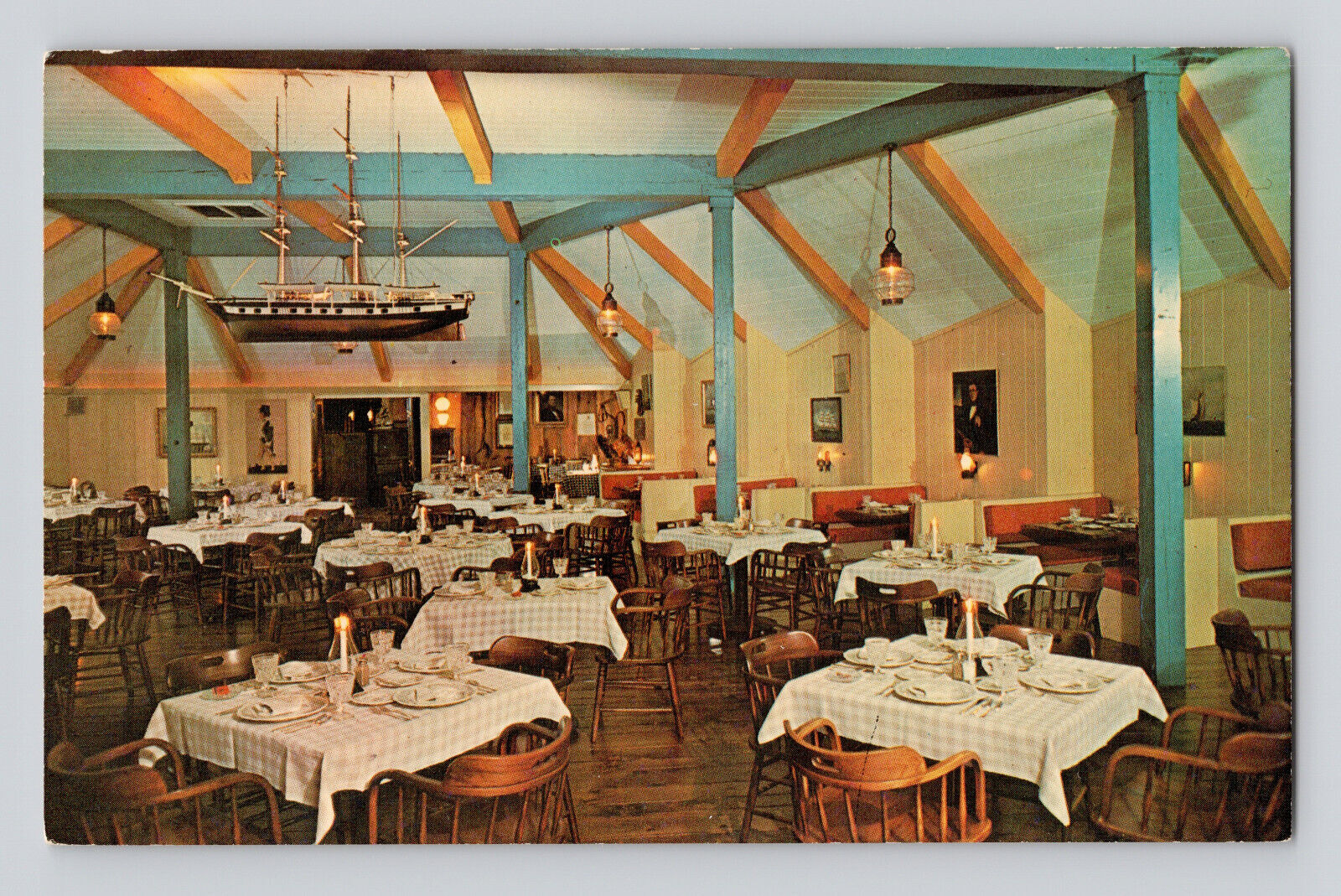 Postcard Massachusetts Cape Cod MA Christopher Ryder House Chathamport ...