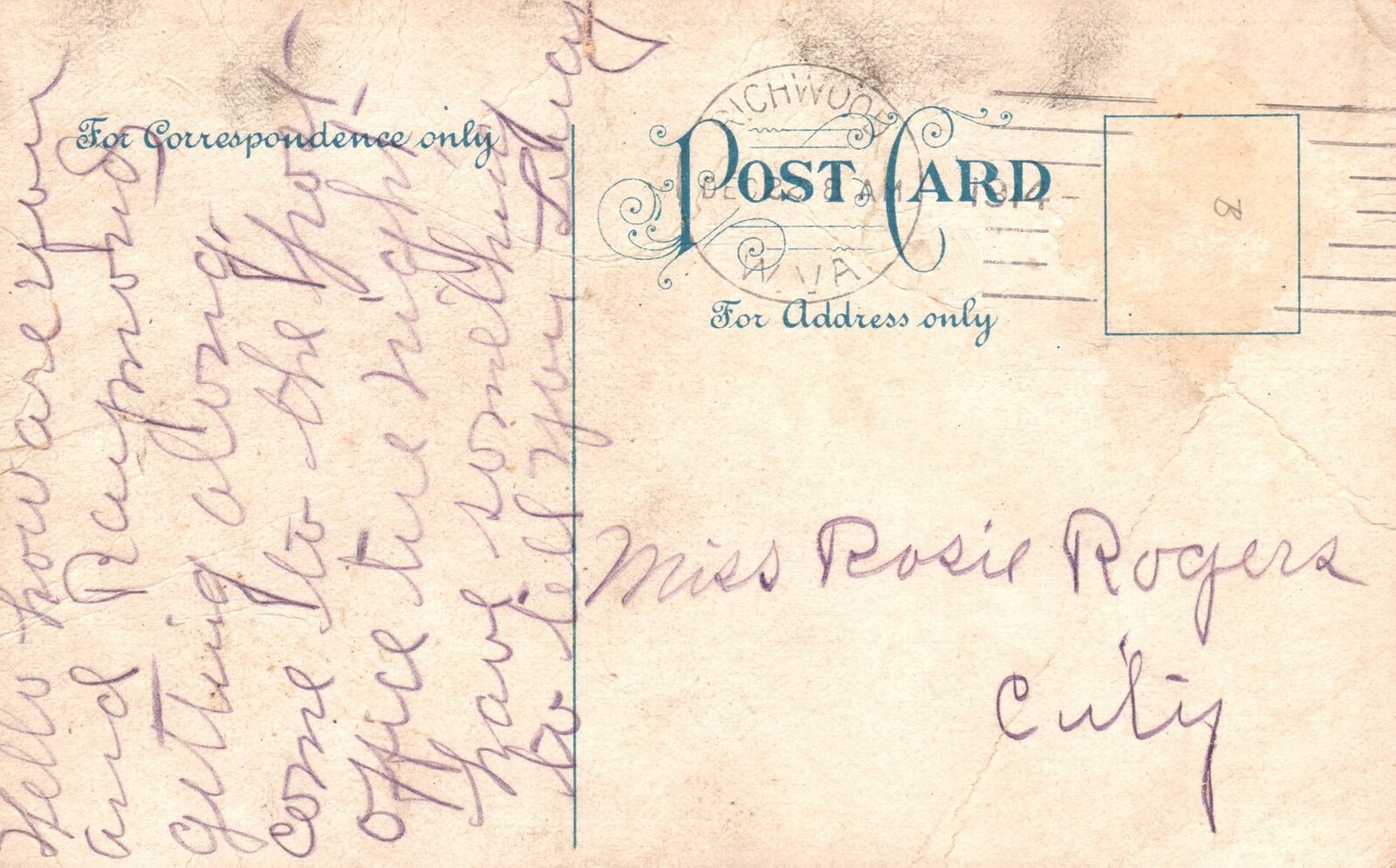Vintage Postcard 1910'S Friendship Lovers Moments Together Love This ...