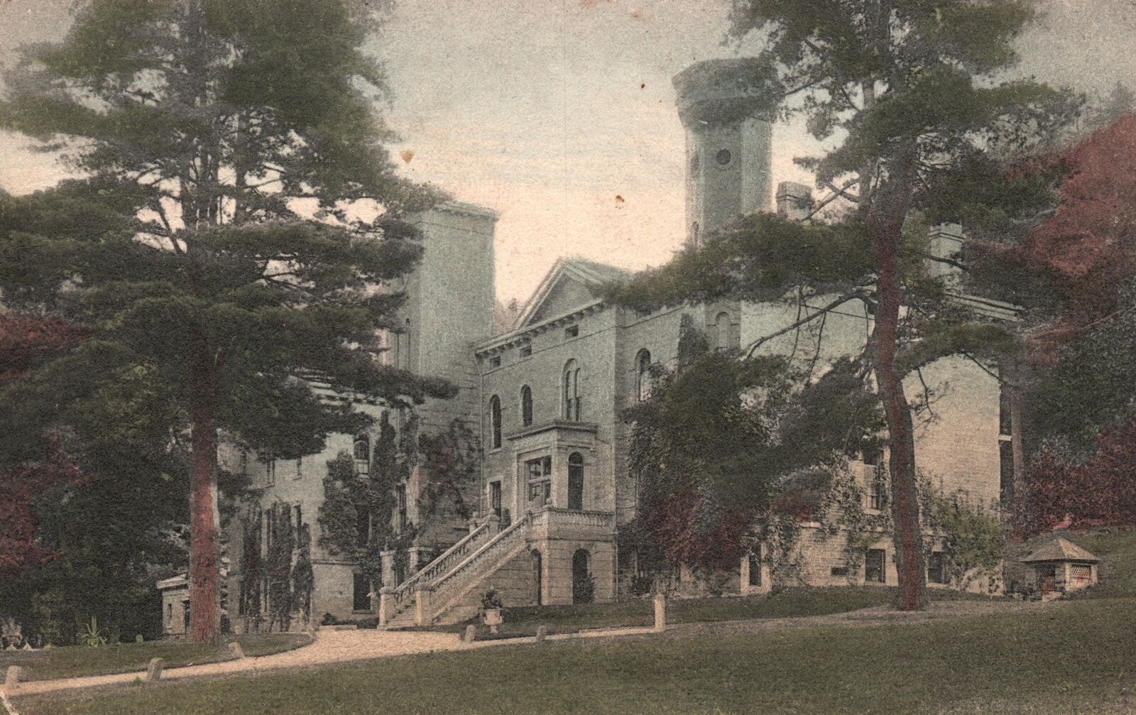 Vintage Postcard View of Davenport Home For Orphans Bath New York N. Y ...