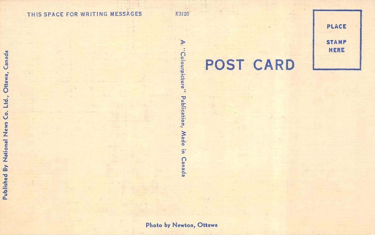 2~Linen Postcards OTTAWA, Ontario Canada UNITED STATES EMBASSY & FRENCH ...
