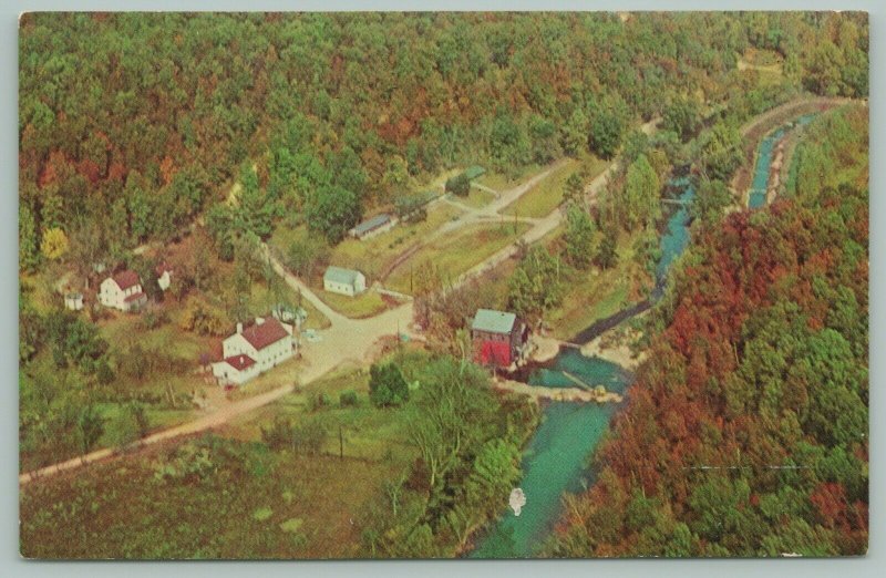 Rockbridge Missouri~Rainbow Trout Ranch Aerial View~Rockbridge Mill ...