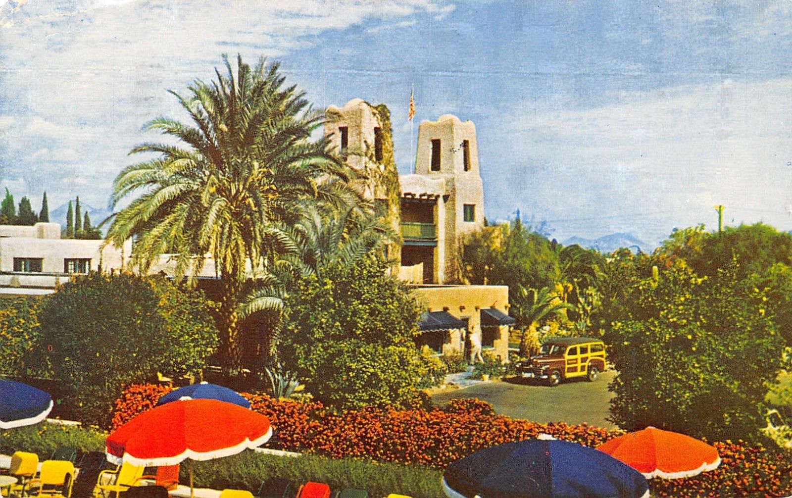 Phoenix Arizona~Woody Woodie Wagon at Jokake Inn~Resort Hotel~1959 ...