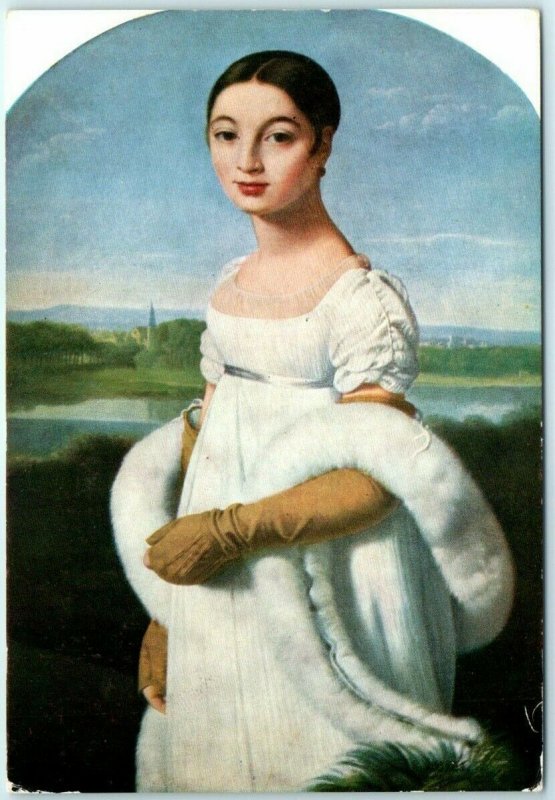 J.A Dominique Ingres: Mademoiselle Caroline Rivière - Louvre Museum ...
