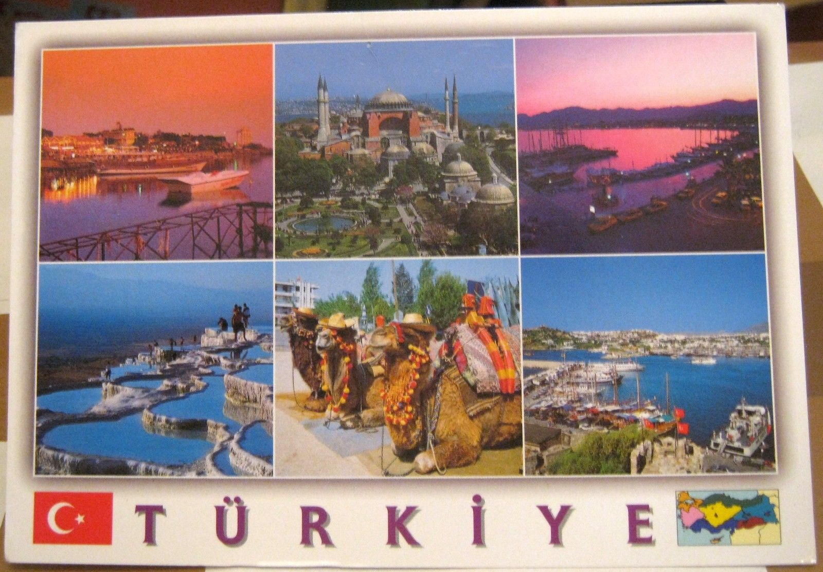 Turkey Turkiye Side Pamukkale ayasofya camels marmaris bodrum - posted ...