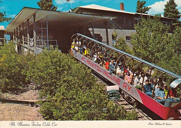 Mount Manitou Incline Cable Car Manitou Springs Colorado | United ...