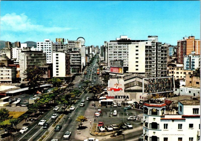 2~4X6 Postcards Caracas, Venezuela STREET SCENES Avenida Libertador ...