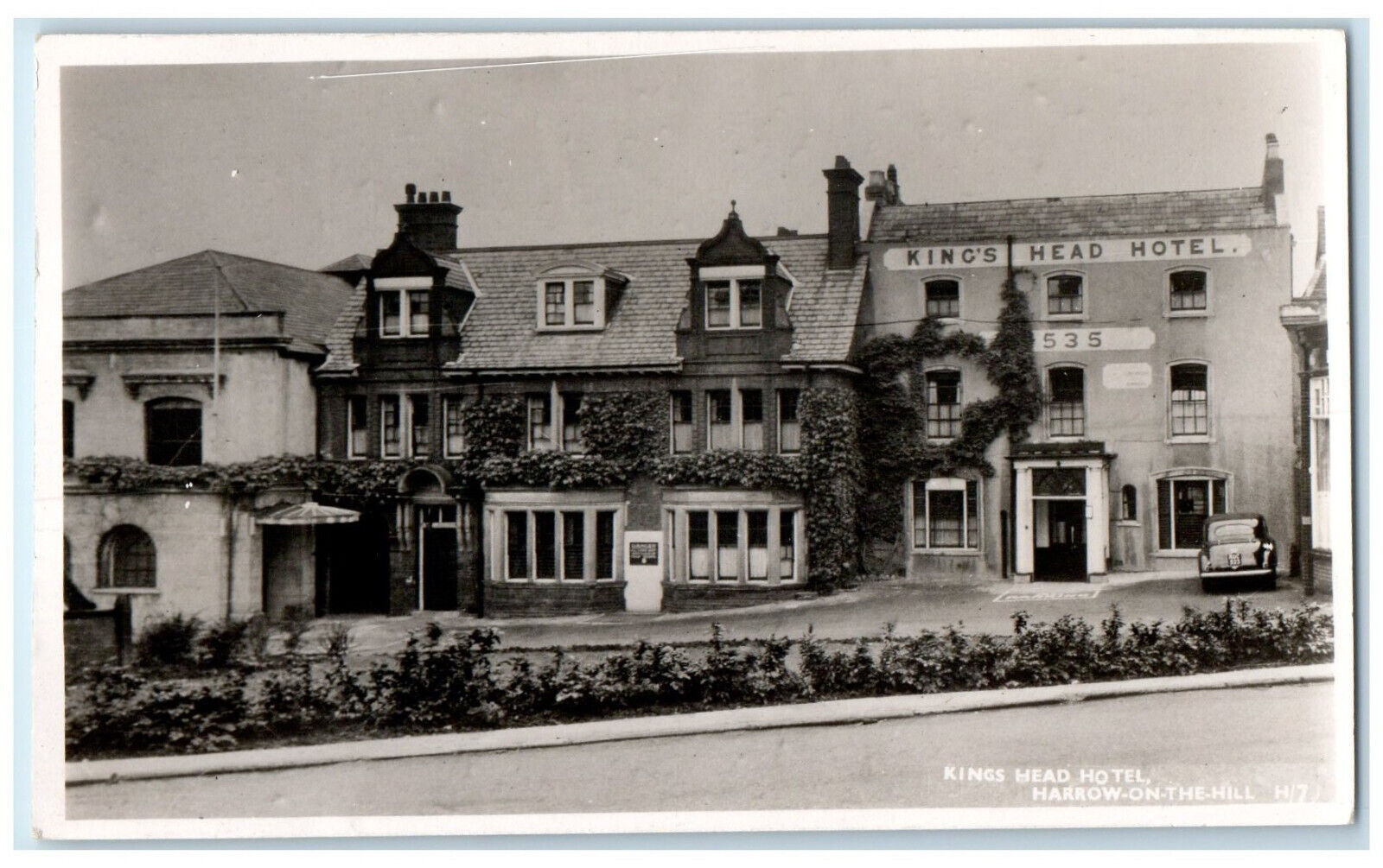 1952 Kings Head Hotel Harrow-On-The-Hill London England Posted Postcard ...