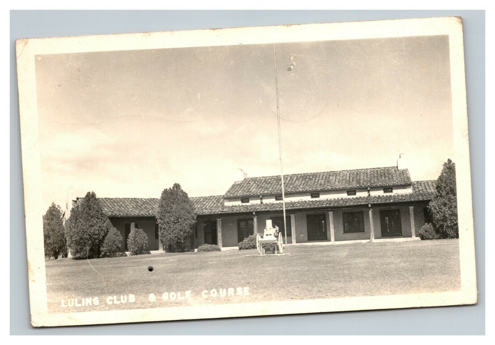 Vintage 1947 Luling Club Golf Course Clubhouse Luling Texas | United ...