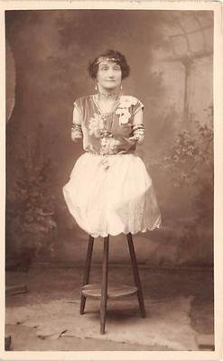 Arm and Legless Woman Unused | Topics - People - Women, Postcard ...