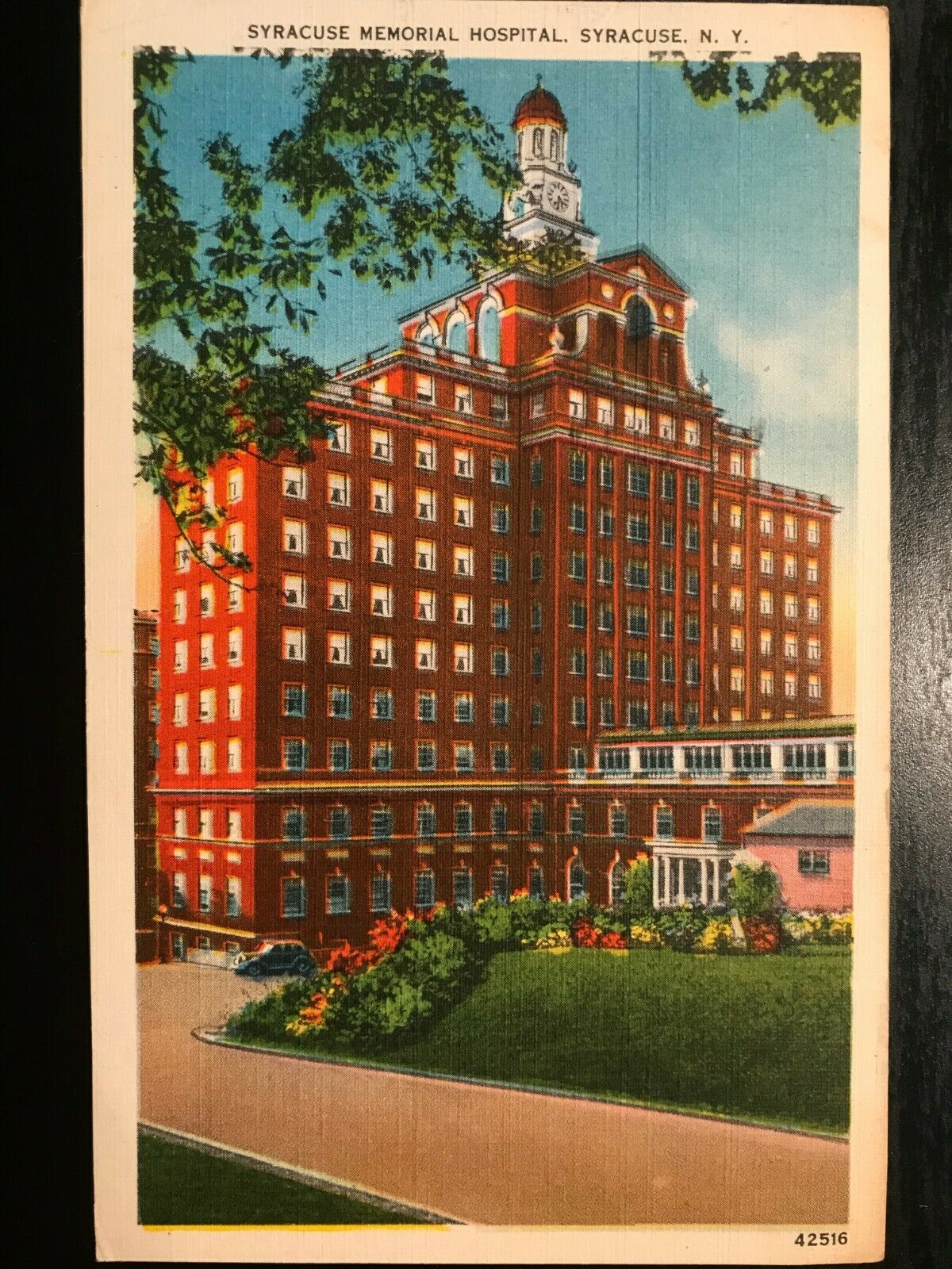 Vintage Postcard 1952 Syracuse Memorial Hospital Syracuse New York ...