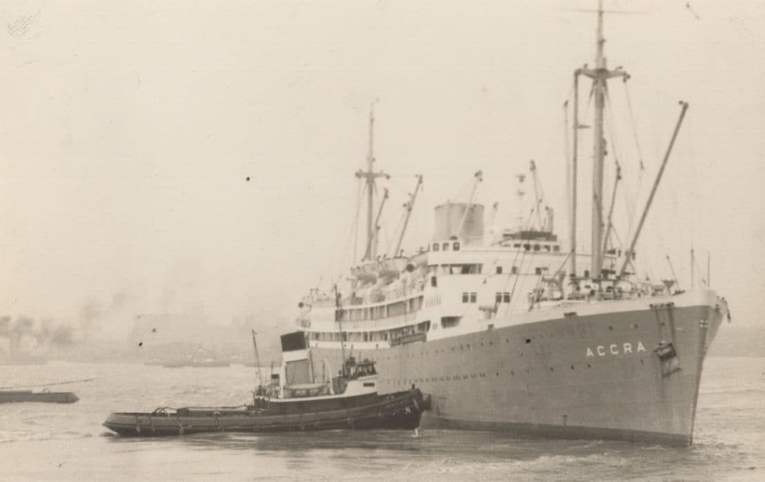 Accra Ocean Liner WW2 Ship Vintage Rare Photo | Topics - Militaria ...