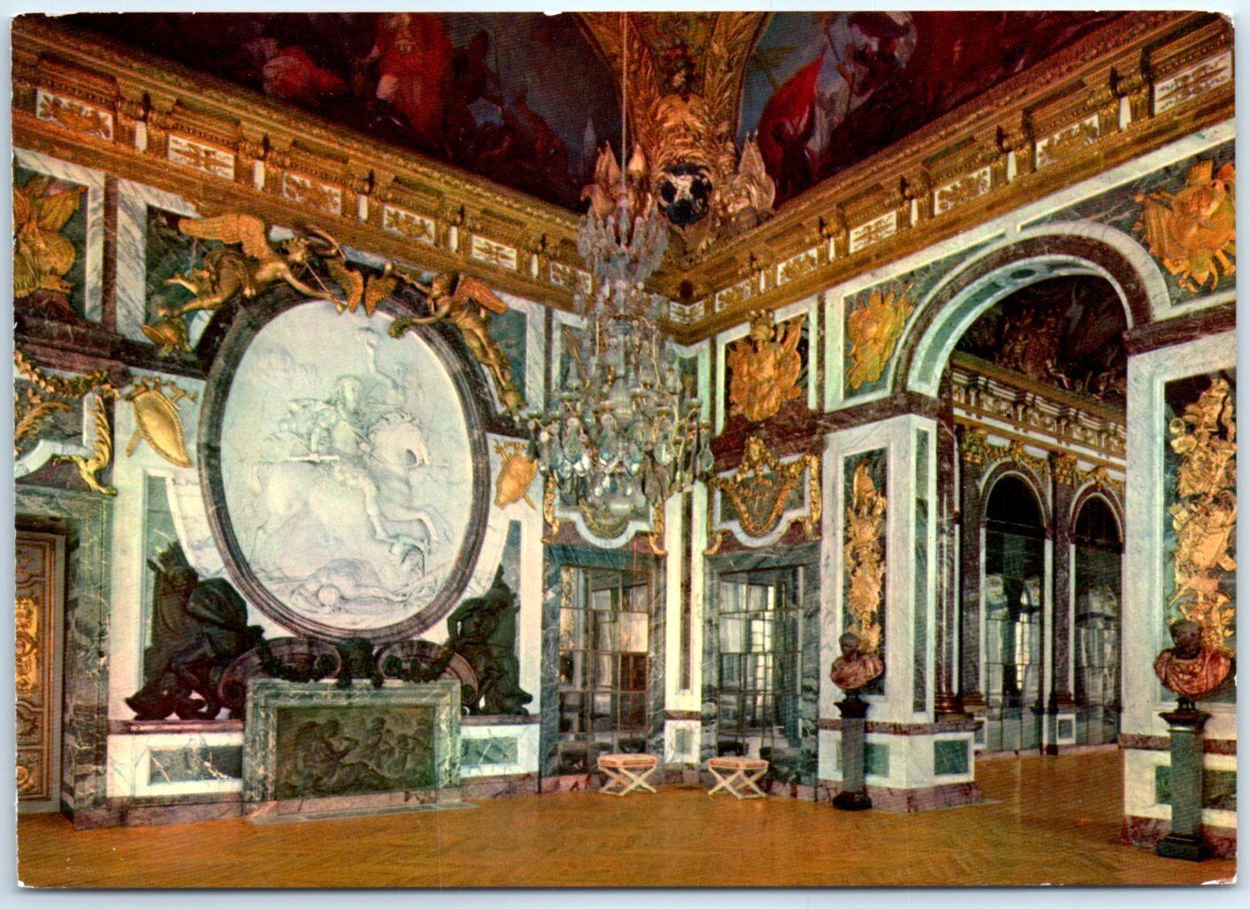 Postcard - The Room of War, Palace of Versailles, Versailles, France ...