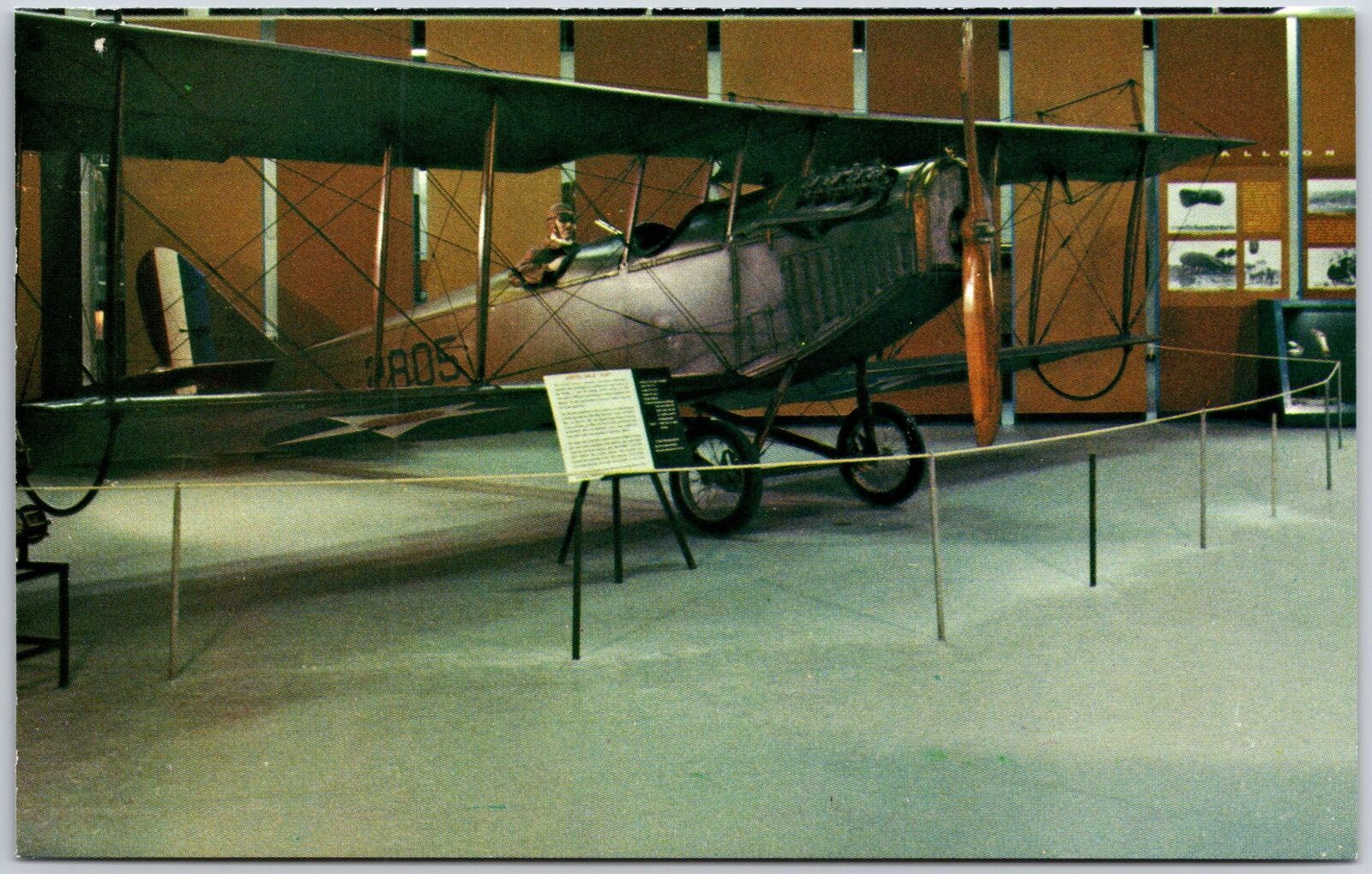 Curtiss JN-4D Jenny Aircraft Trainer Built During World War 1 Postcard ...