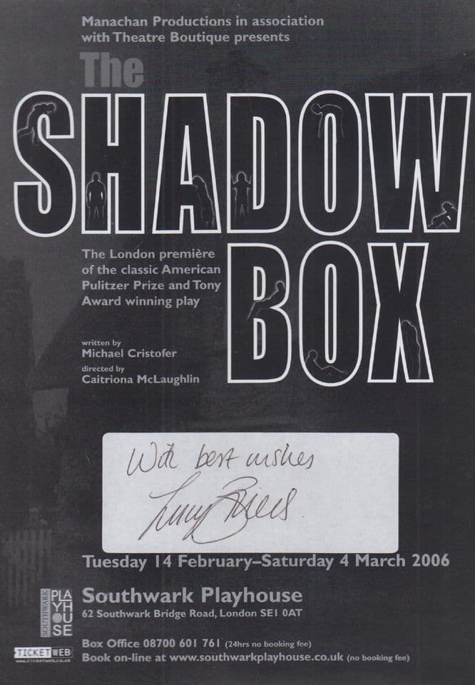Lucy Briers Pride & Predjudice TV Show The Shadow Box Hand Signed ...