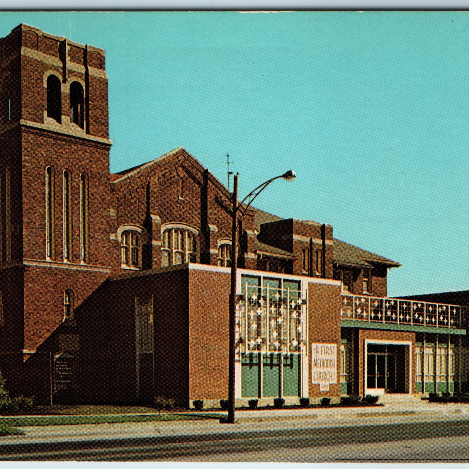 1960 Rantoul, ILL First Methodist Church Home of Chanute Air Force Base ...