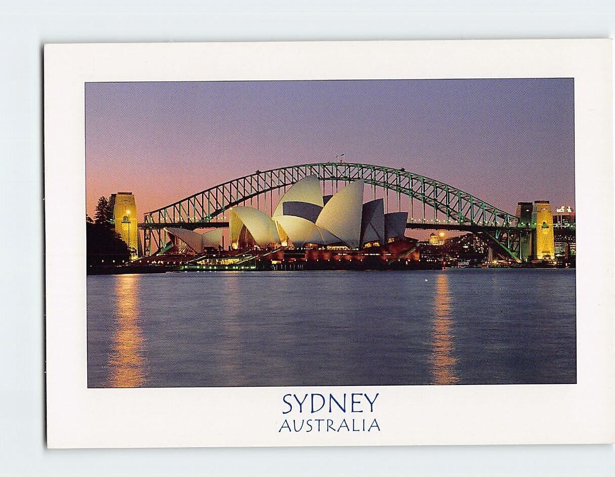 Postcard Sydney Opera House at Dusk, Sydney, Australia | Australia ...