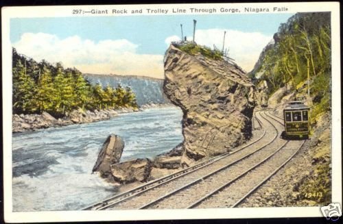 Niagara Falls, Giant Rock and Trolley Line, TRAM TRAIN | United States ...
