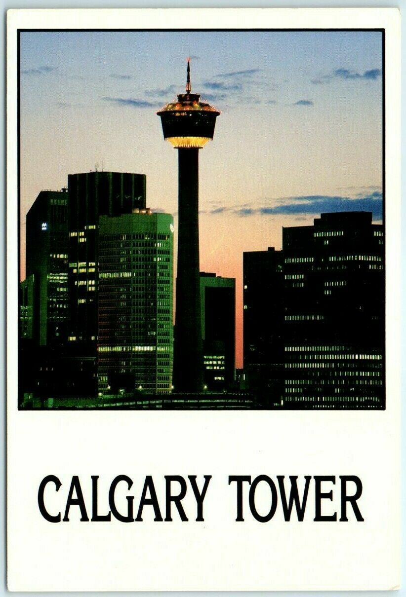 Postcard - Calgary Tower, Calgary, Alberta, Canada | Canada - Alberta ...