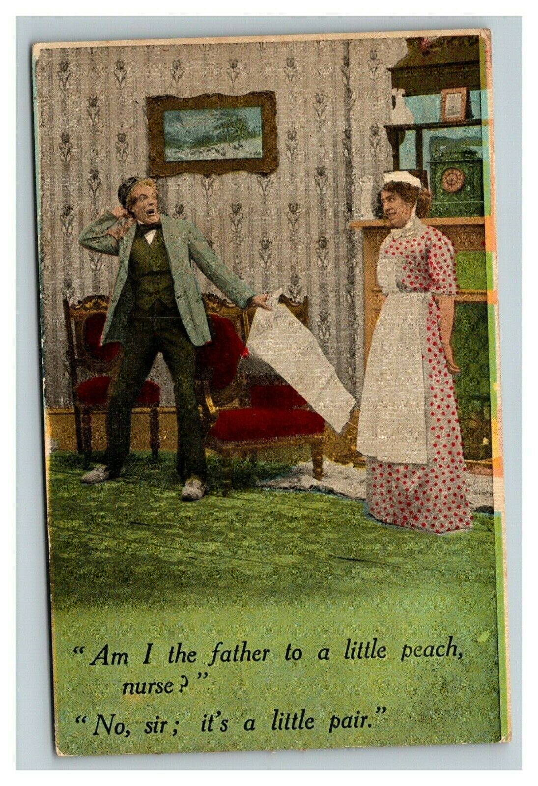 Vintage Early 1900's Comic Postcard Bamforth & Co Humorous UNPOSTED ...